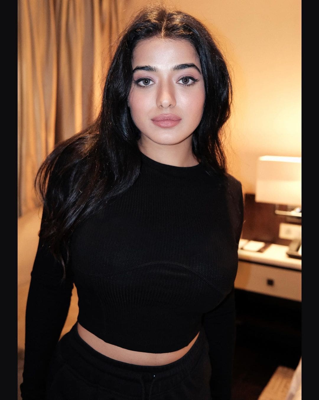 Black Lady Ketika Sharma Mesmerising Photos - TrackTollywood