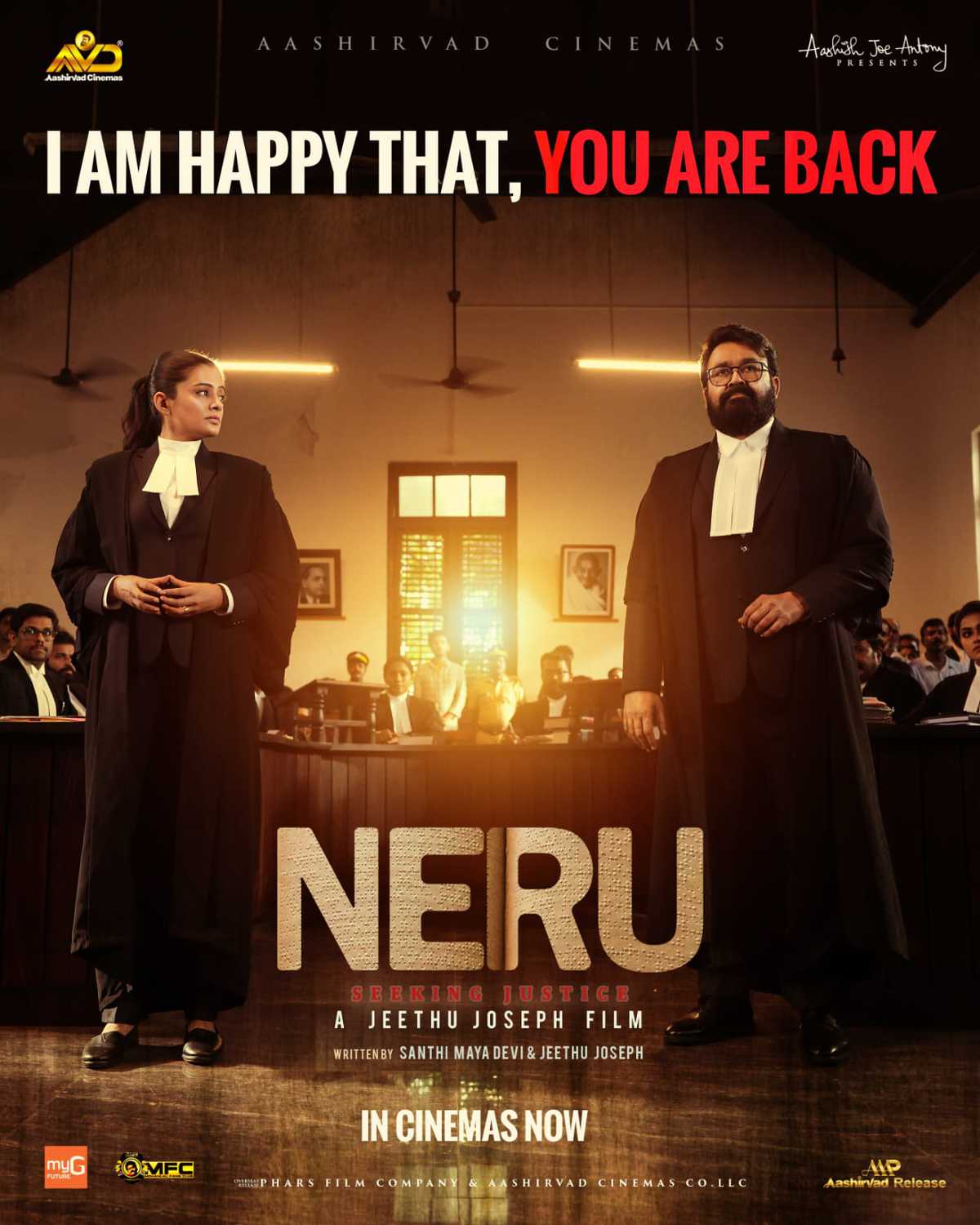 Mohanlal finally delivers a solid film with Neru, striking the box office - TrackTollywood