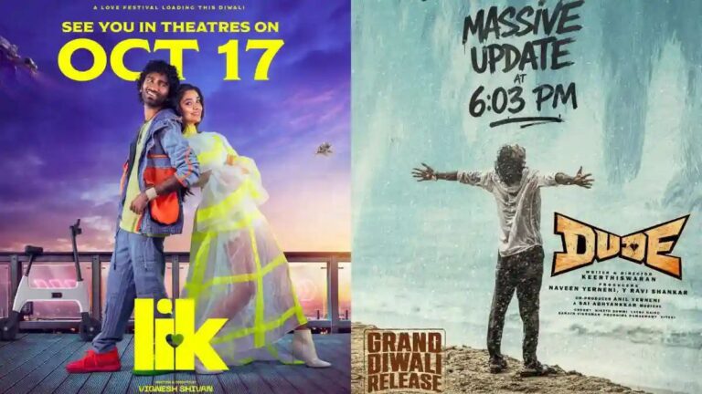 Dude vs LIK – Only One Film This Diwali - TrackTollywood