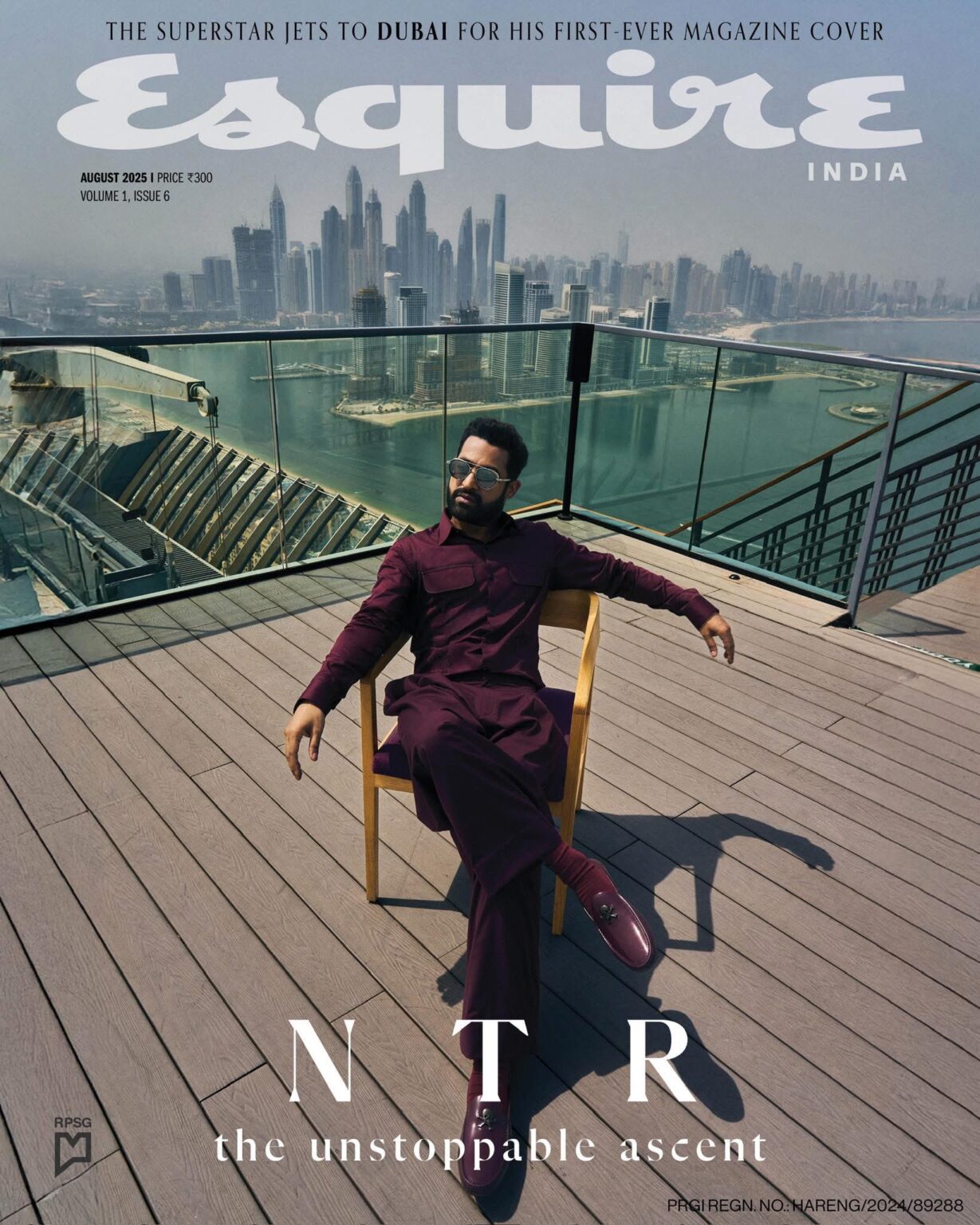 NTR’s First Magazine Cover: Debuts on Esquire India - TrackTollywood