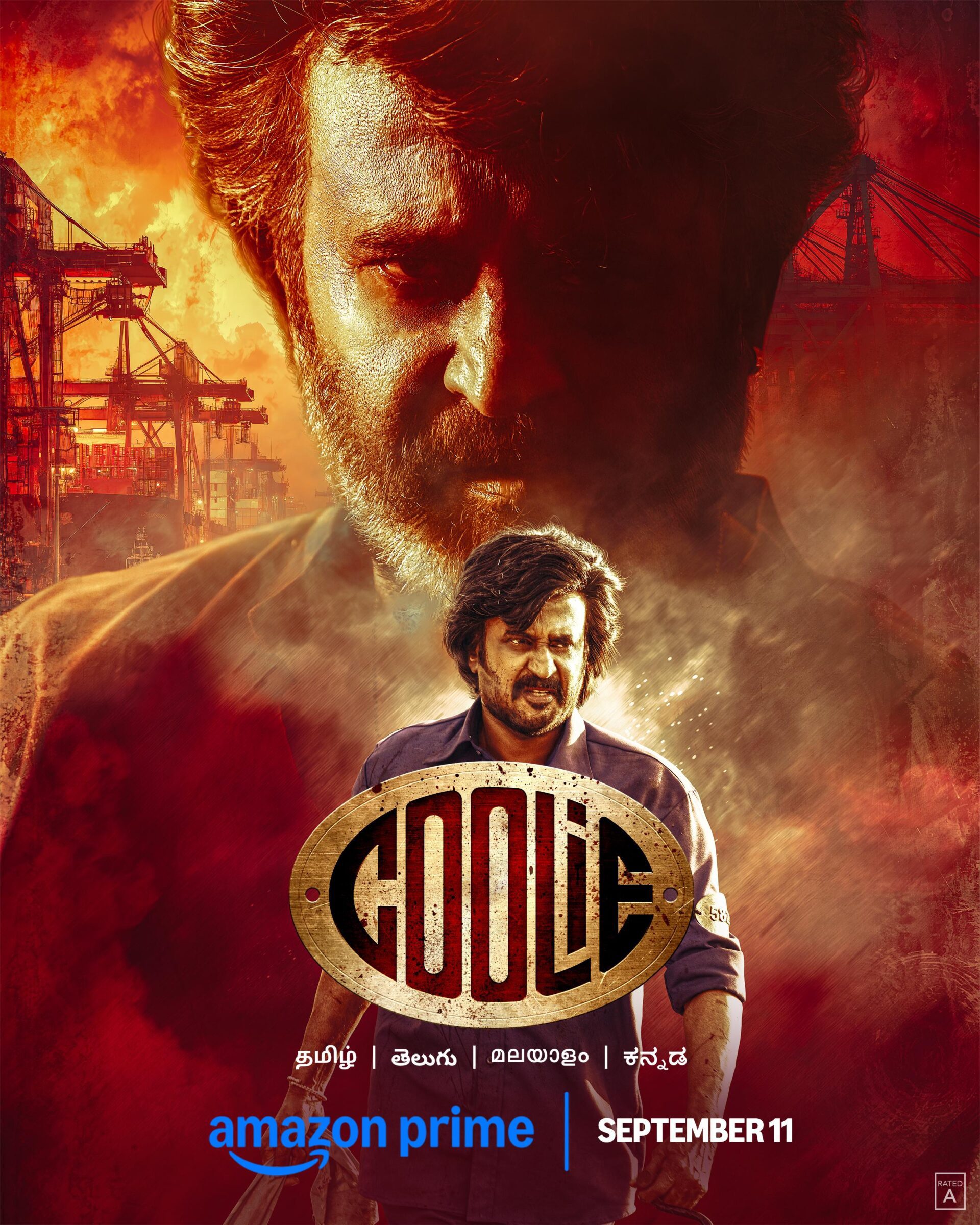 Prime Video Announces Coolie Premiere Date - TrackTollywood